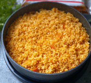 Mexican Rice Recipe - Maha's Lovely Home