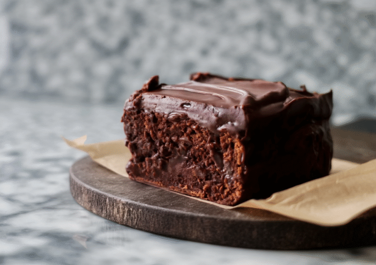 Chocolate Banana Squares - Maha's Lovely Home